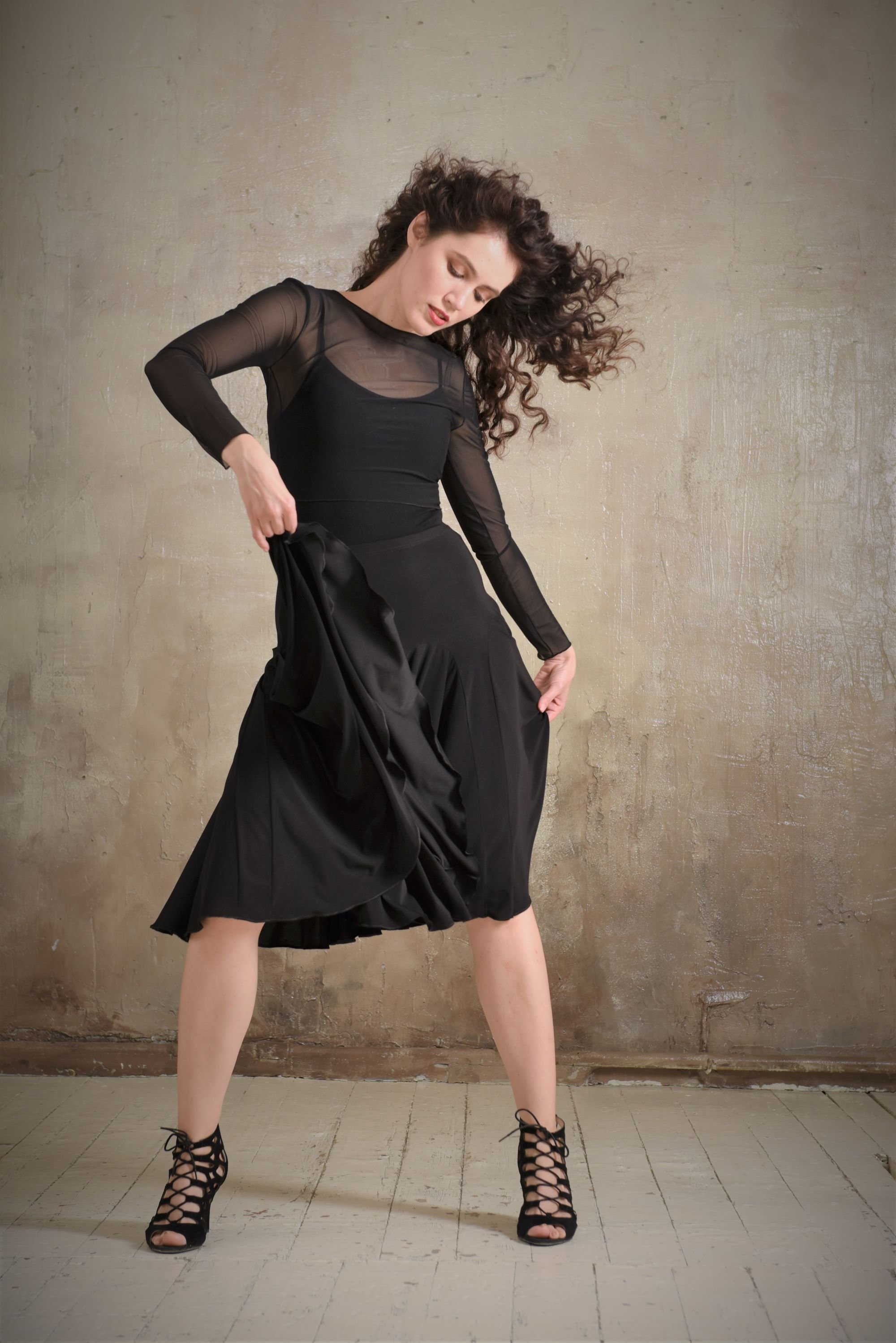 Dance Skirt Swirl SM7012 - Etsy