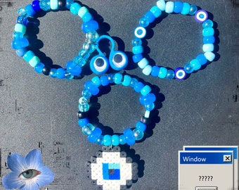 Weirdcore Kandi Bracelets - Etsy