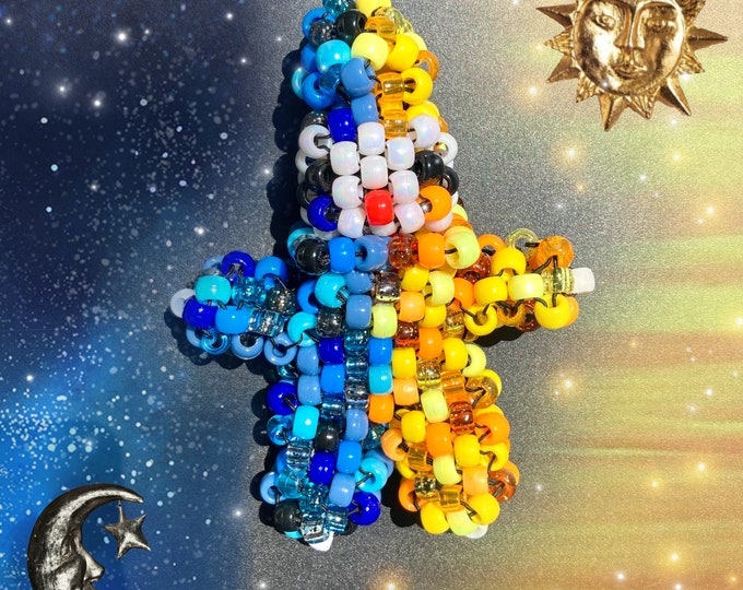 Day and Night Clown Doll | Celestial Kandi Clowncore | Sun and Moon ...