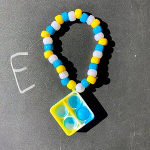 Pop It Kandi Singles | Fidget Jewelry | Sensory Stim Toy | Y2K | Scene ...