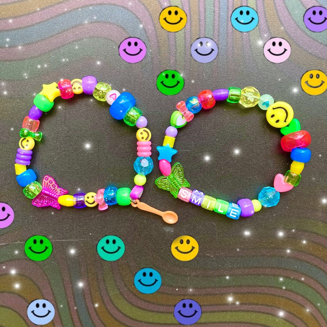 Smile Indie Kandi Single Set | Trendy Indie 90s Fashion | Friendship ...