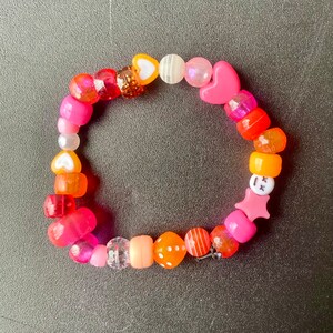 Aesthetic Pride Kandi Singles LGBTQ Pride Decora Kei Scene Emo Bracelet ...