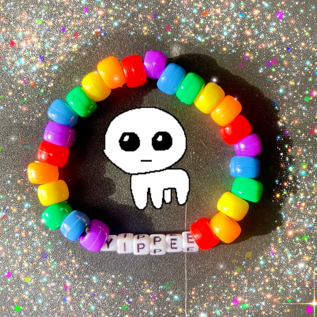 Yippee Inspired Kandi Single TBH Autism Creature Monster Emo ASD Pride ...