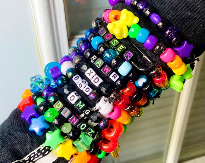 Scene and Scenecore Kandi Singles | 2000s Nostalgia | Pride | Y2K | Emo ...