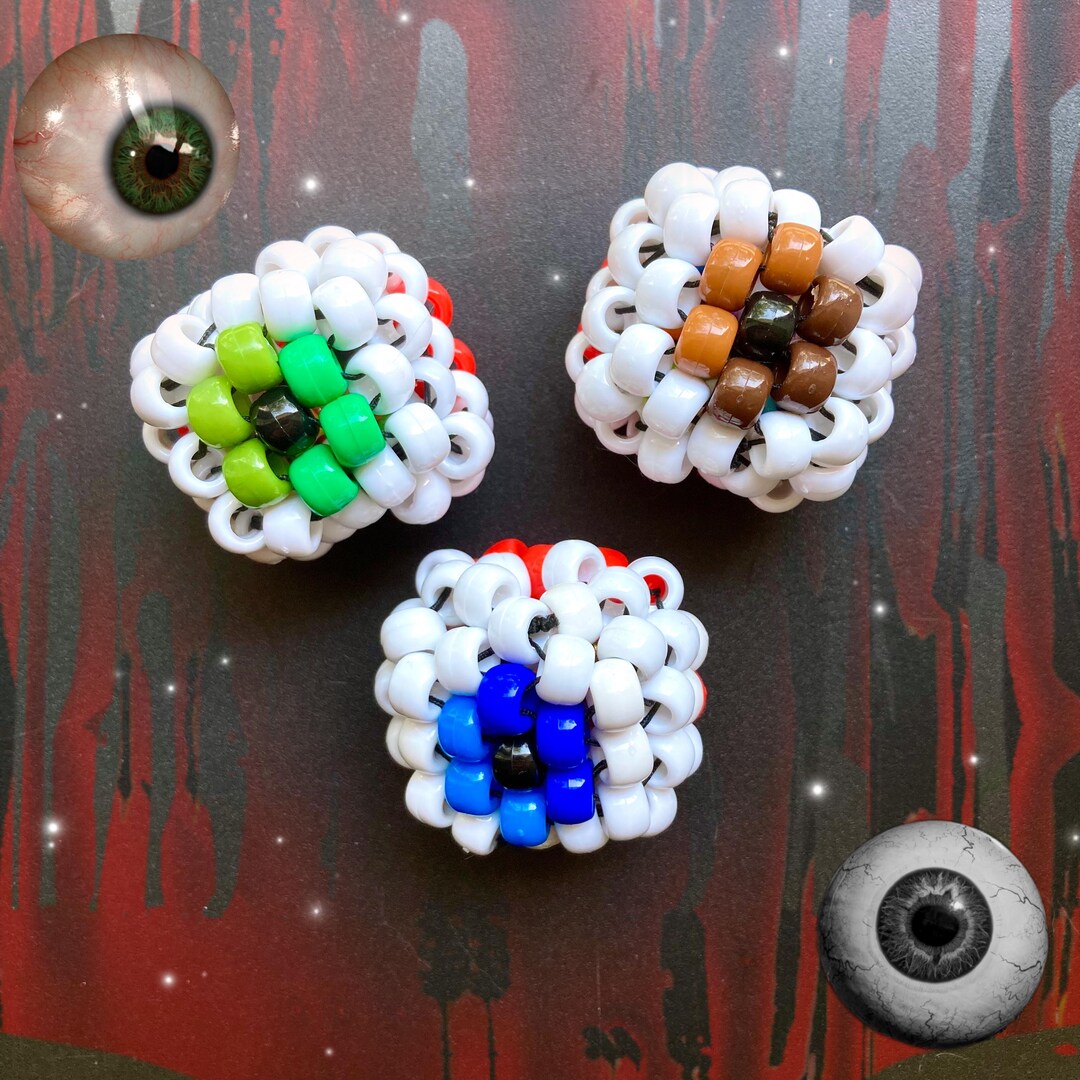 Kandi Eyeball Shaker | Fidget Shaker Toy | Stim Toy | Weirdcore ...