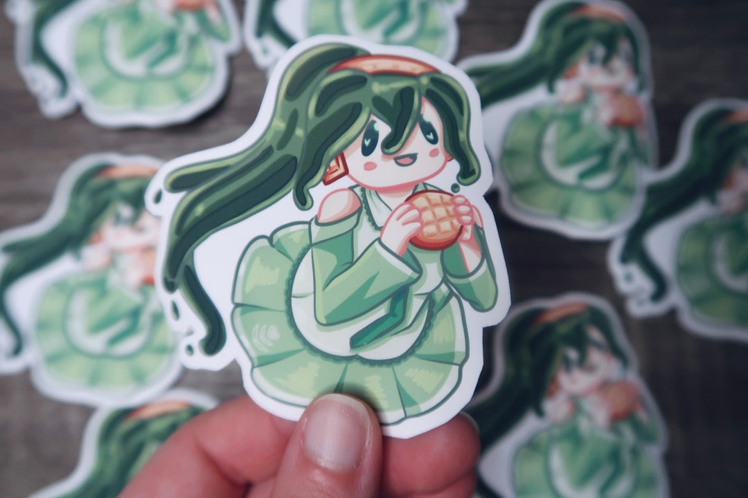 Hatsune Miku Vocaloid Sticker Cute Matcha Latte Kawaii Merch - Etsy