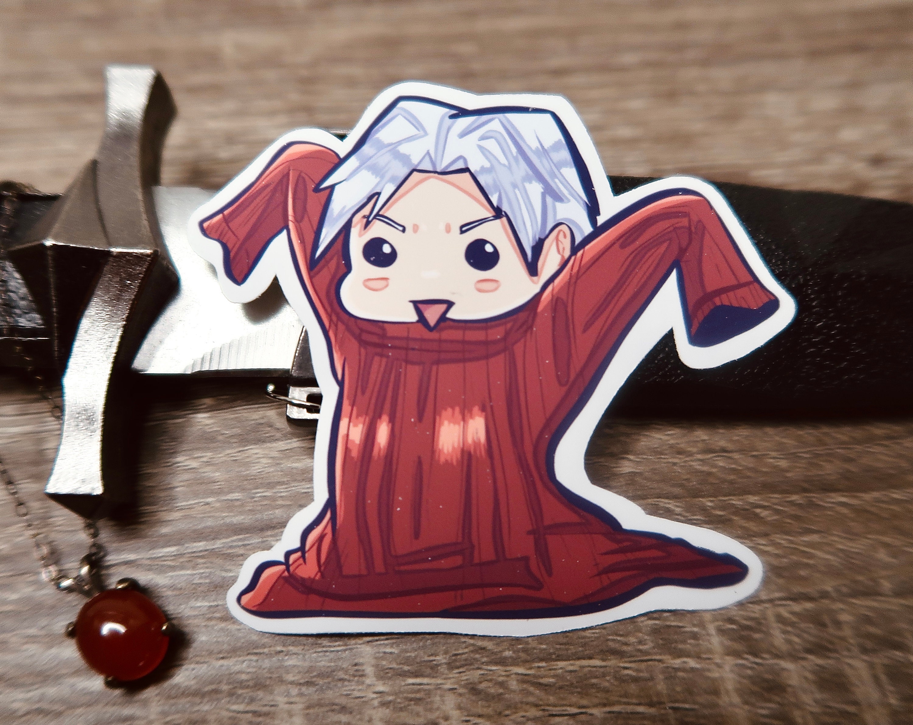 Devil May Cry Dante Sticker Kawaii Merch - Etsy