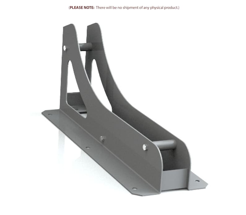 Digital Plan : Easy-to-build Sheet Metal Minimalist Mountain Bike Stand ...