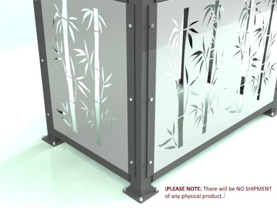 Digital Plan : Stylish Sheet Metal Guard - Protect Your Outdoor AC Unit ...
