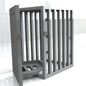 Digital Plan: Industrial Type Design Wall-mounted Gas Cage Cylinder Gas ...