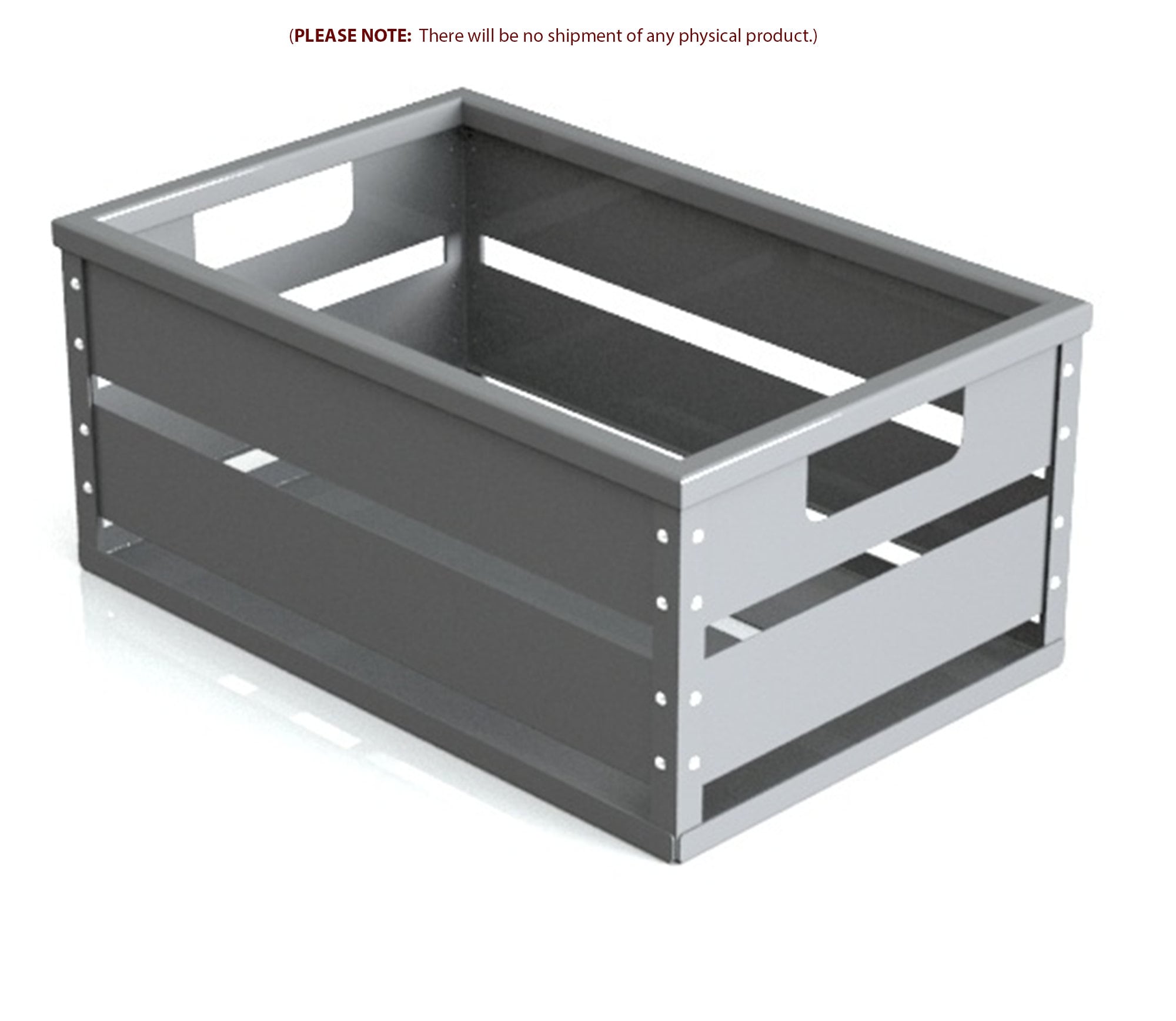Digital Plan: Industrial Style Stackable Box With Durable Sheet Metal ...