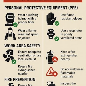 Digital Download: Printable Welding Safety Signs | Digital Poster for ...