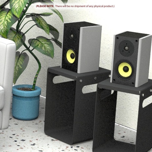 Speaker Stand Desk - Etsy