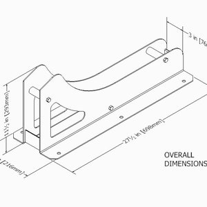 Digital Plan : Easy-to-build Sheet Metal Minimalist Mountain Bike Stand ...