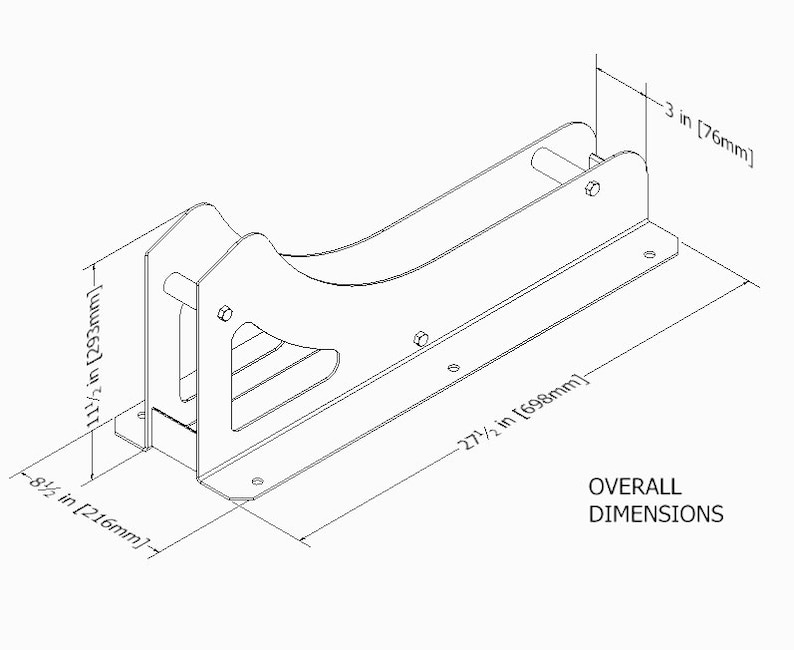 Digital Plan : Easy-to-build Sheet Metal Minimalist Mountain Bike Stand ...