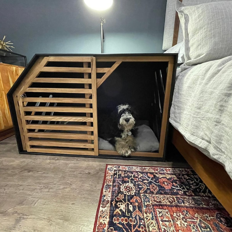 Modern Dog Crate - Etsy