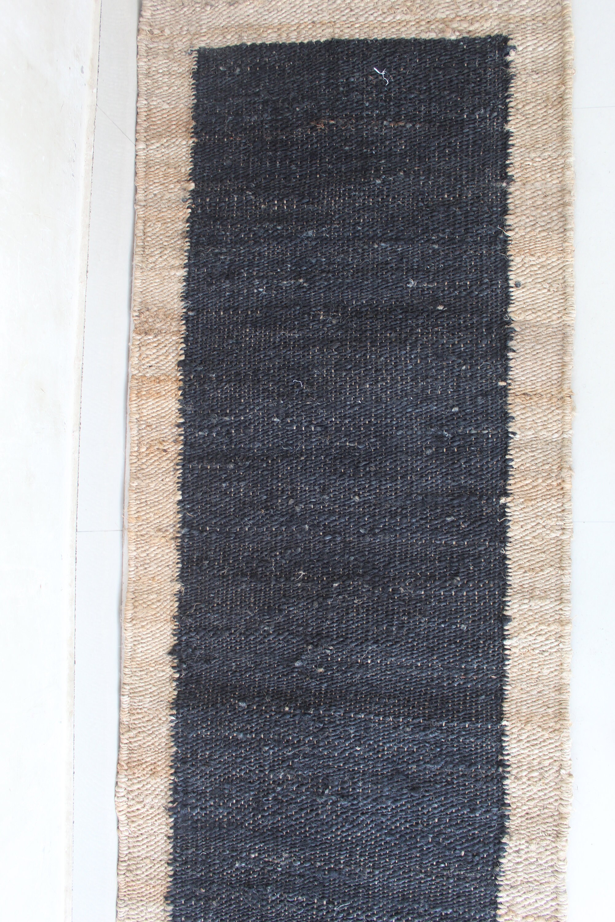 Ute Hallway Runner, Boho Natural Jute Runner Rug, Bohemian Jute Rug ...