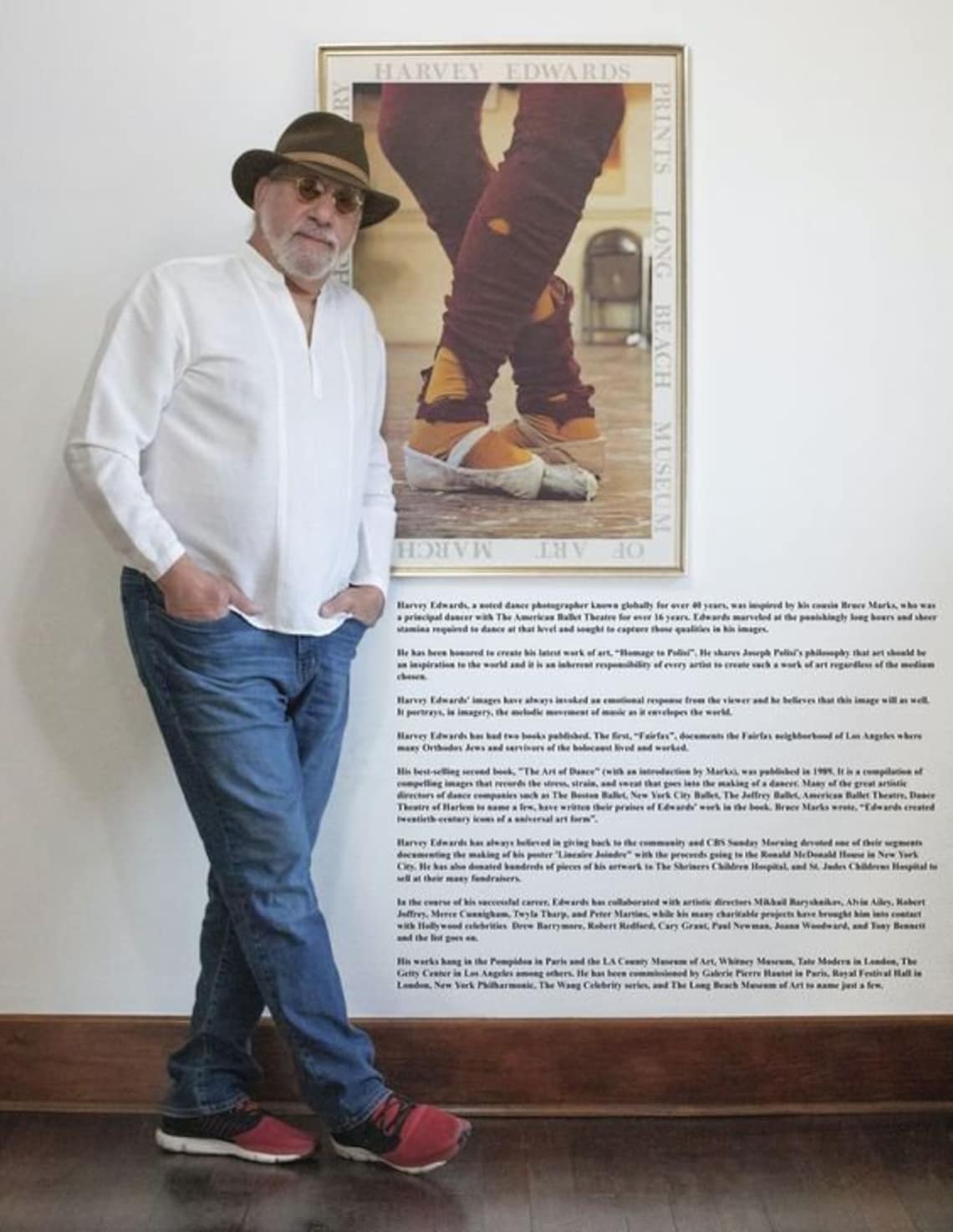 Harvey Edwards leg Warmers Original Print Long Beach Museum 1979 Ballet ...