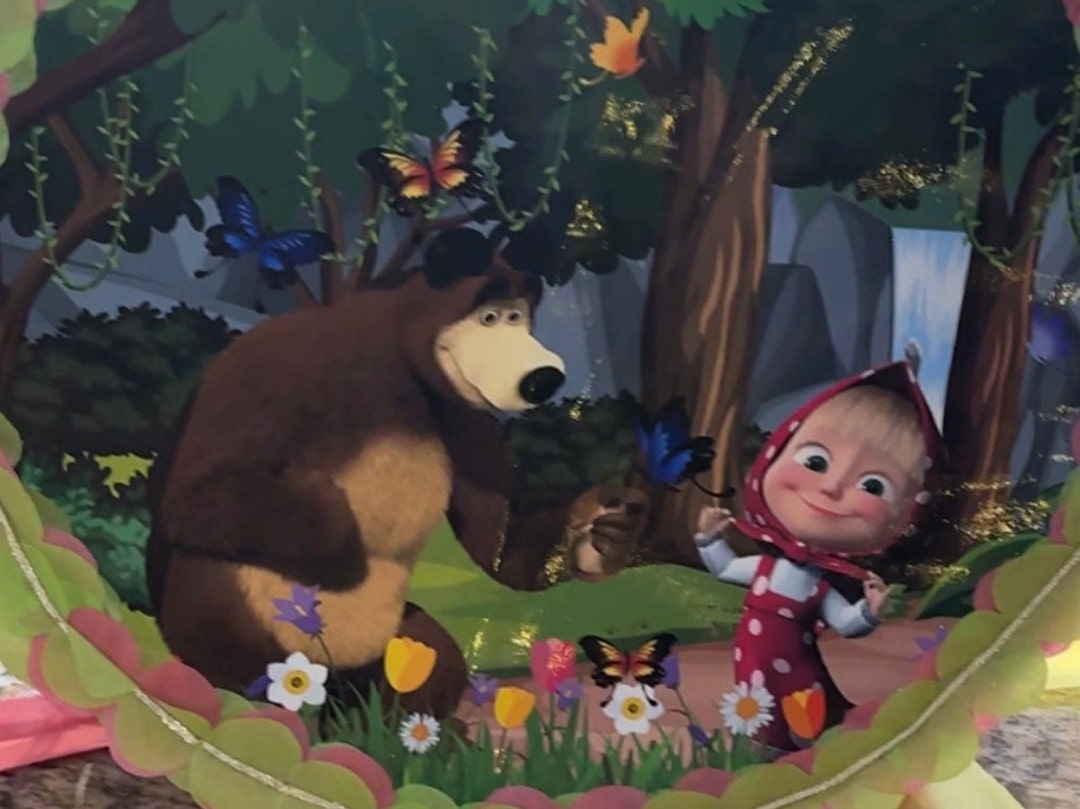 Masha and Bear Party - Etsy