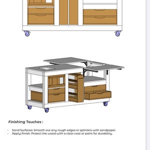 DIY Table Saw Cart Plan With Router Station – Woodworking Plans for ...
