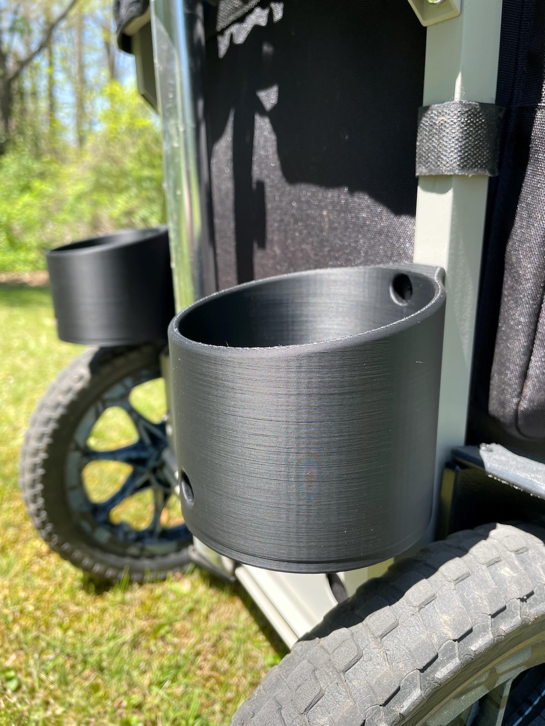 Zuca Disc Golf Cart Large Replacement Cupholder - Holds 32oz Nalgene ...