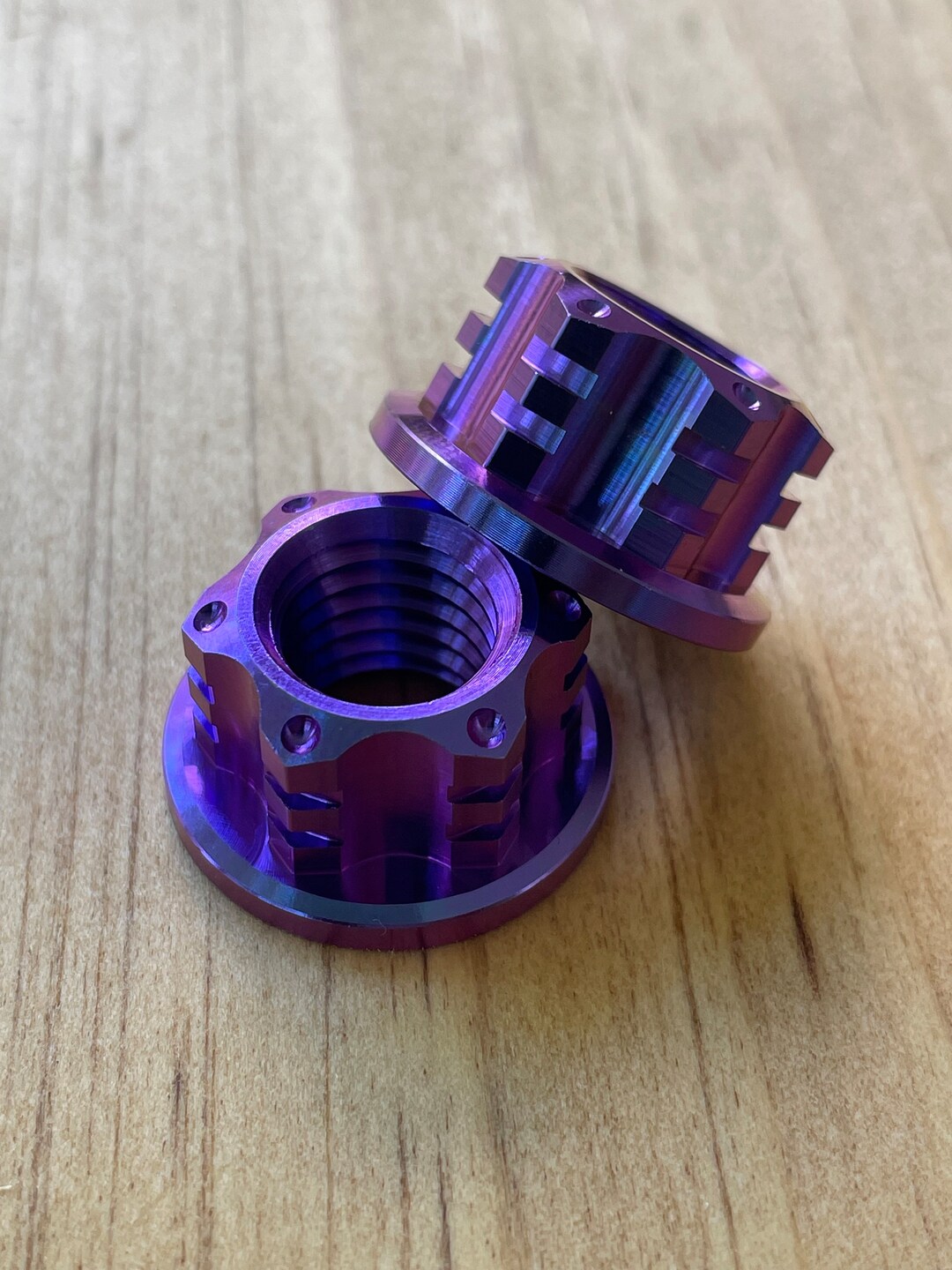 Zuca Disc Golf Cart Custom Titanium Wheel Lug Nuts Version 2 - Disc ...