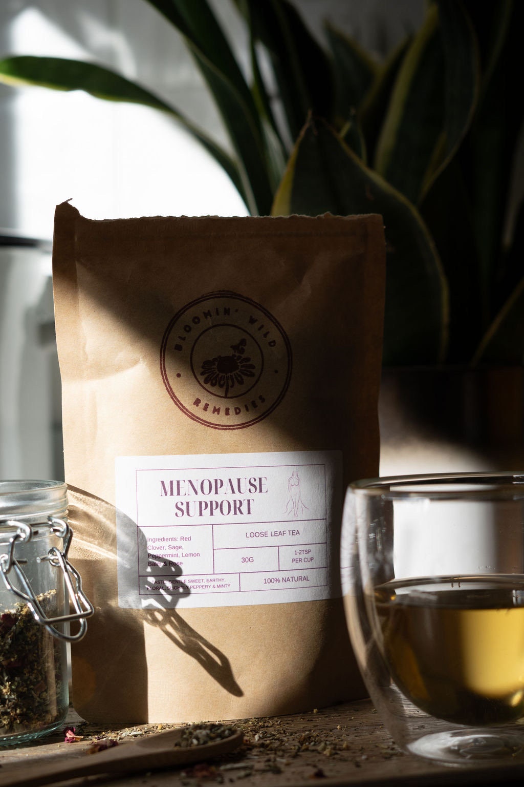 MENOPAUSE Support Menopause Herbal Tea, Balancing, Herbal Tea for Women ...