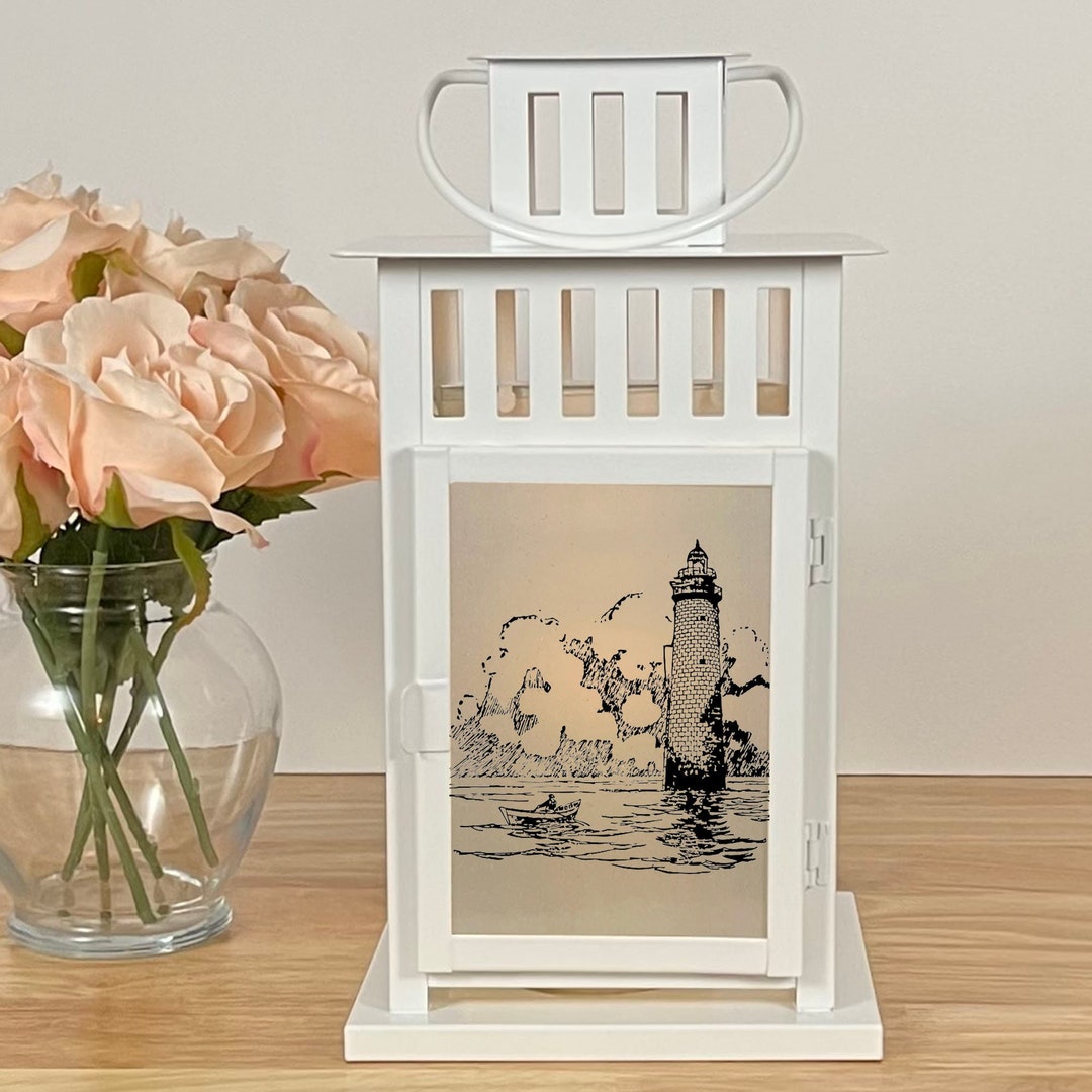 Lighthouse Candle Lantern. - Etsy