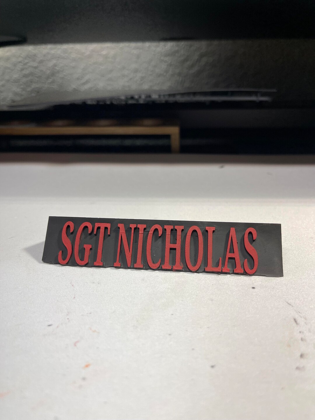 Custom Name Tag for Desk - Etsy