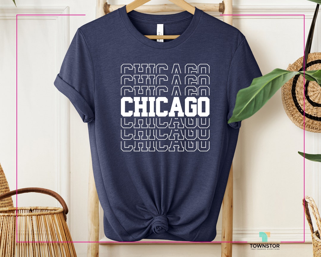 Chicago Shirt, Chicago Tshirt, Chicago Gifts, Chicago Souvenir, Gift ...