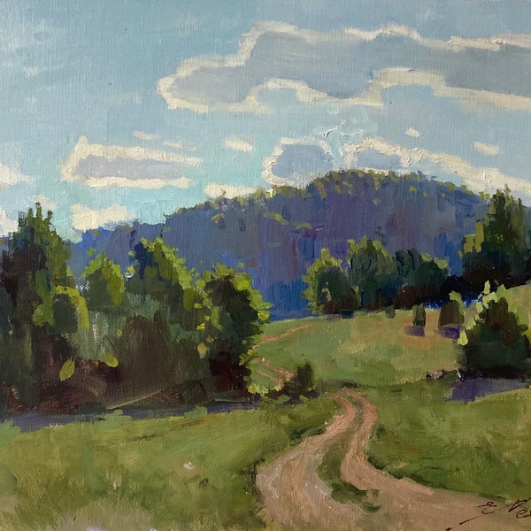 Rustic Painting - Etsy