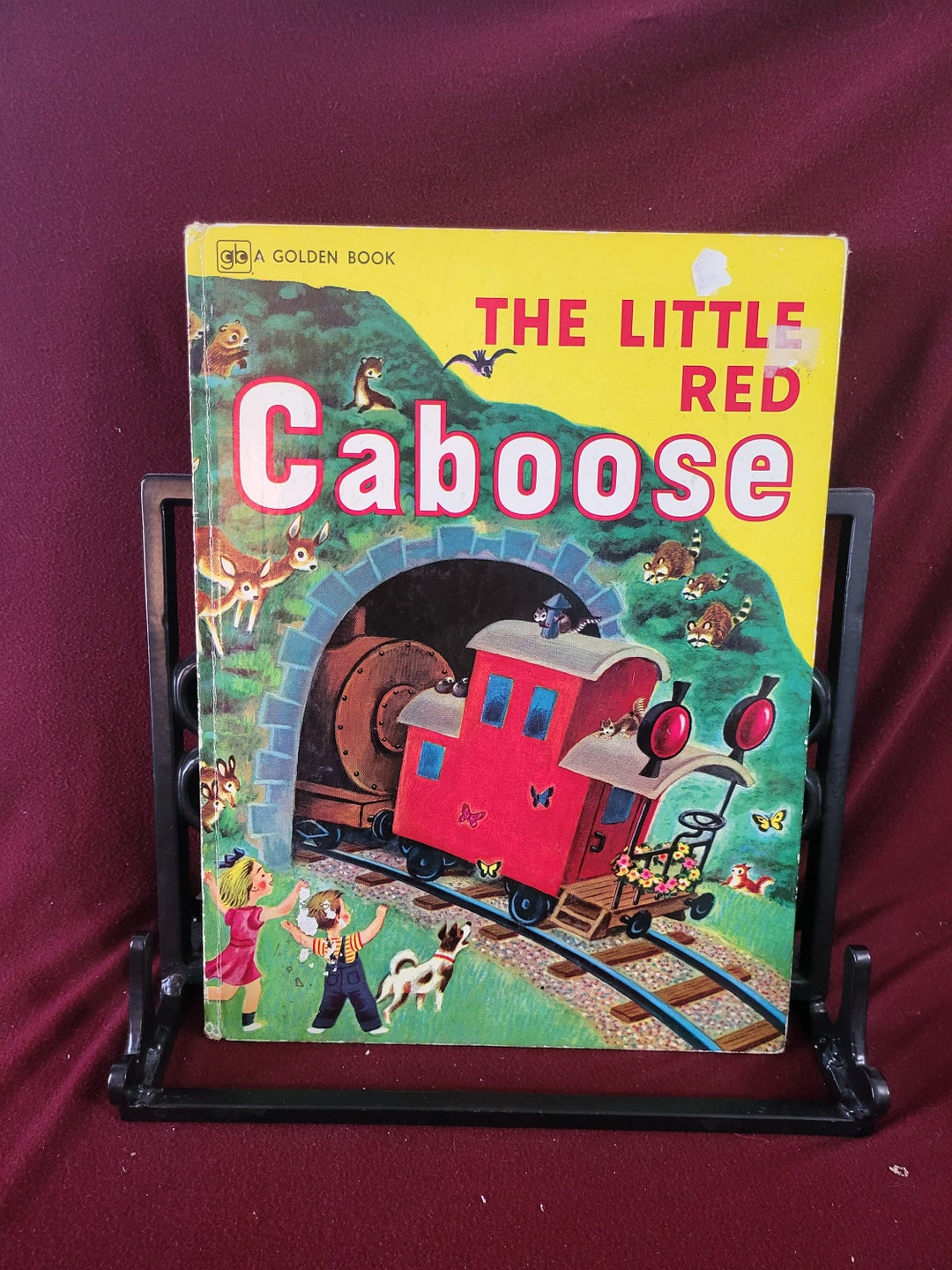 The Little Red Caboose, a Big Golden Book 1978 Edition - Etsy