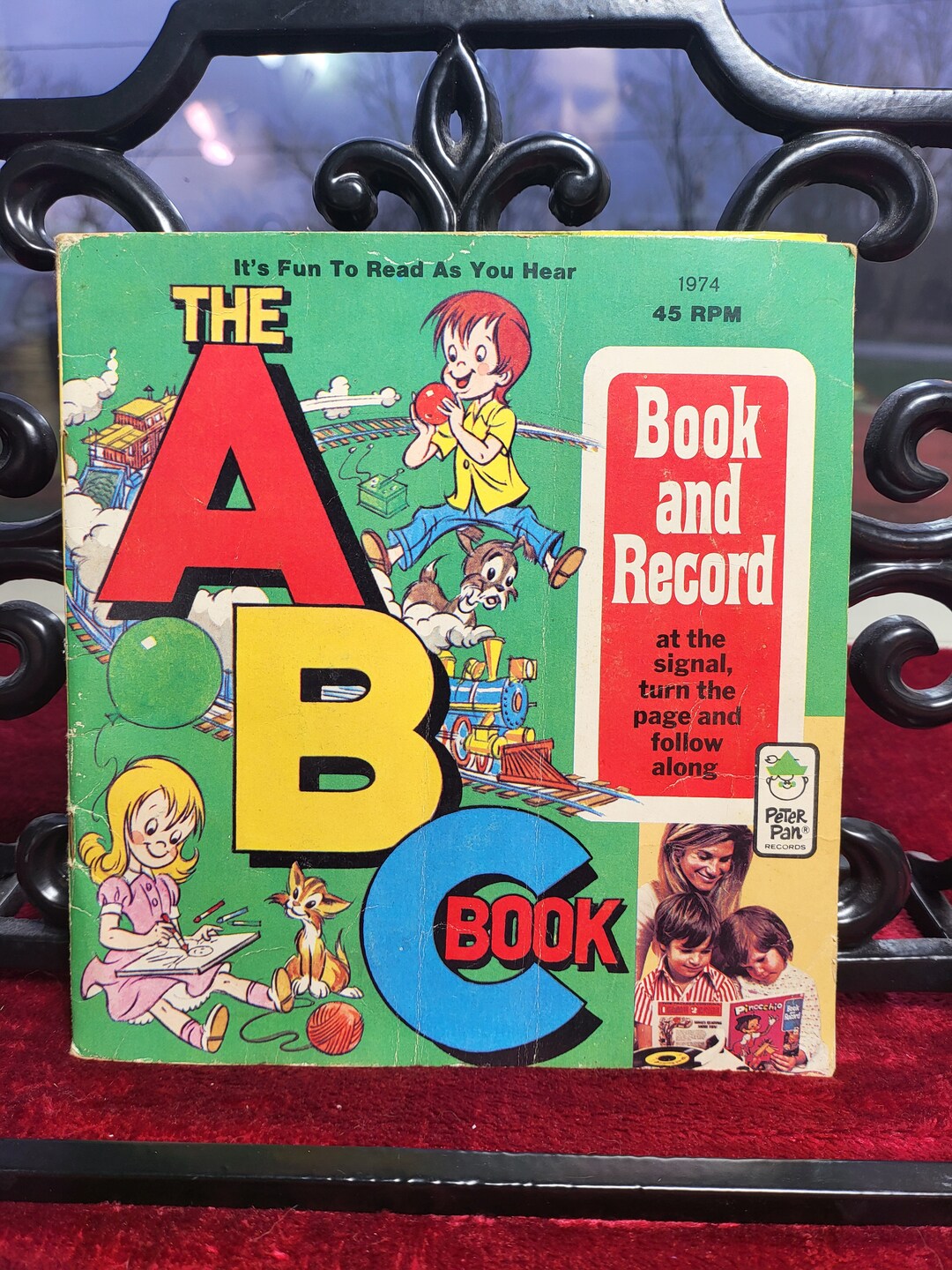 The ABC Book, a 1974 Peter Pan Industries Book and Record - Etsy