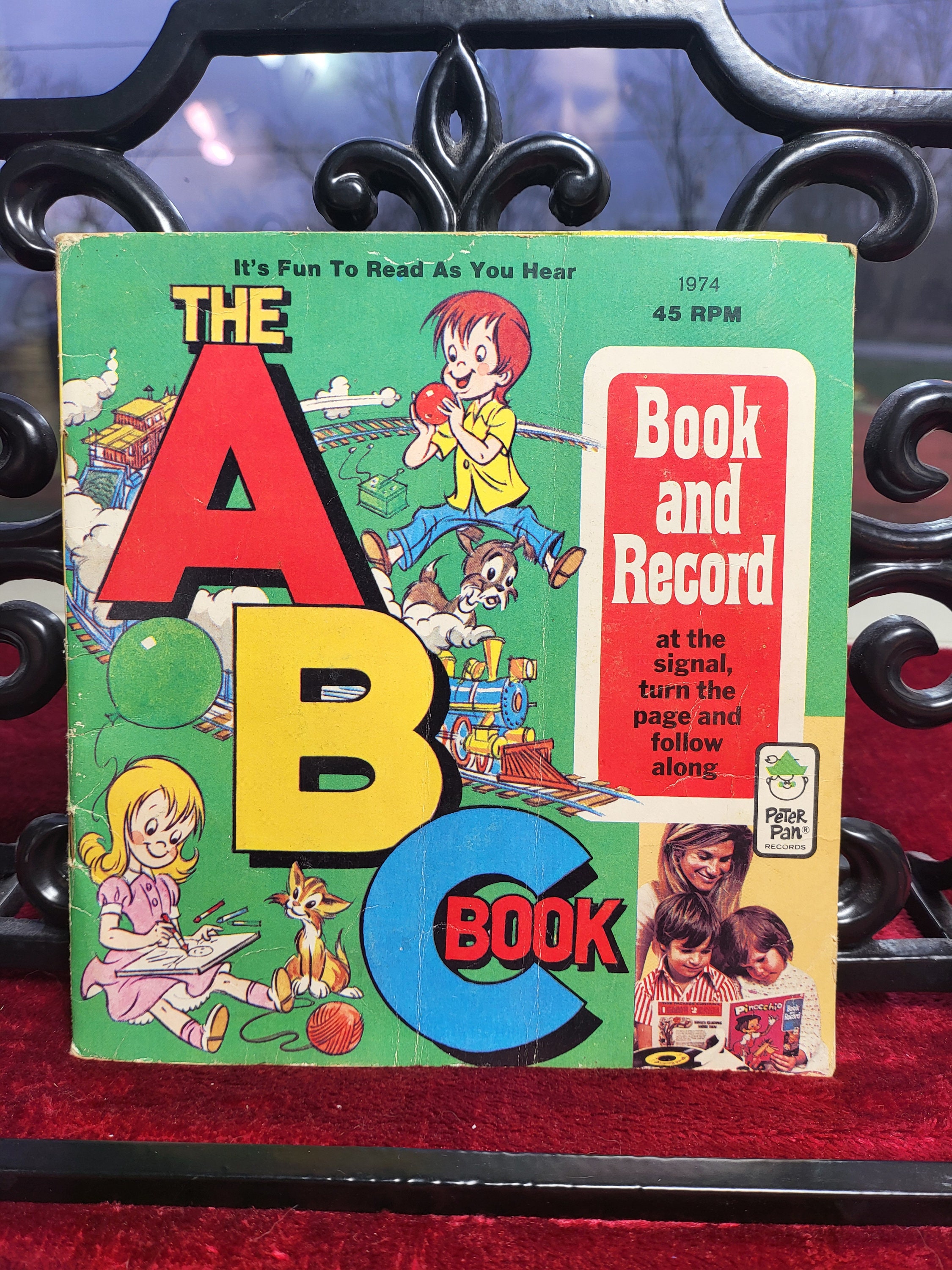 The ABC Book, a 1974 Peter Pan Industries Book and Record - Etsy