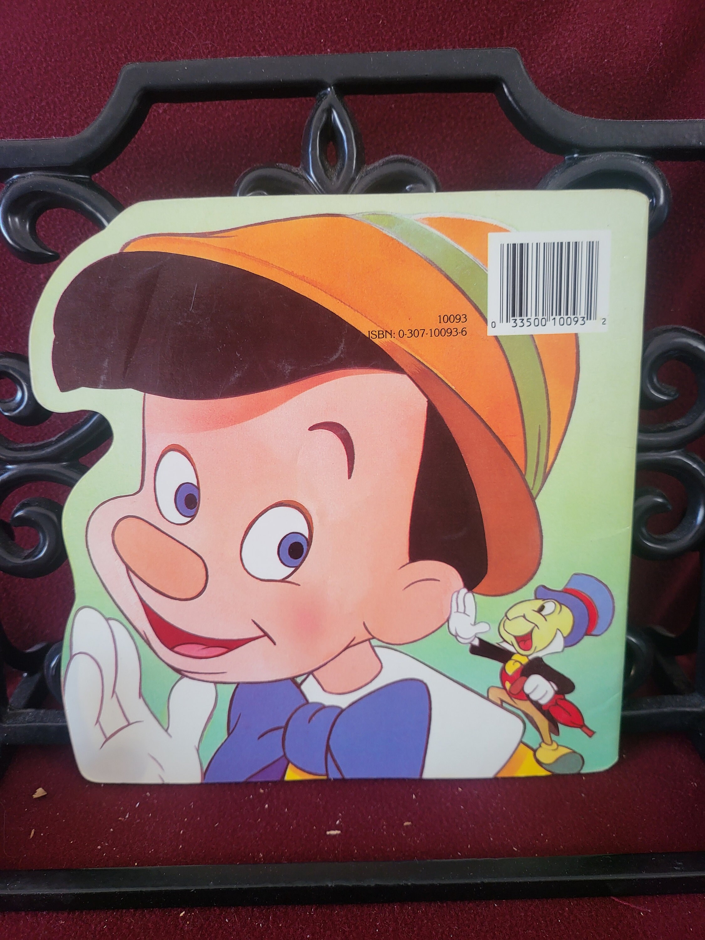 Walt Disney's Pinocchio, A Golden Super Shape Book 1992 Edition - Etsy