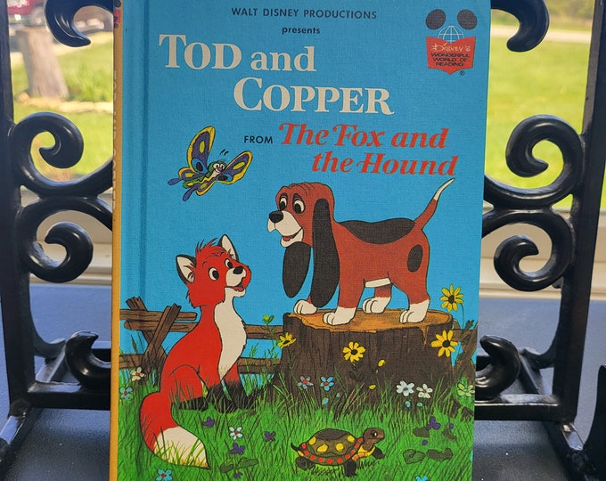 Tod and Copper, Disney's Wonderful World of Reading 1981 Hardcover ...