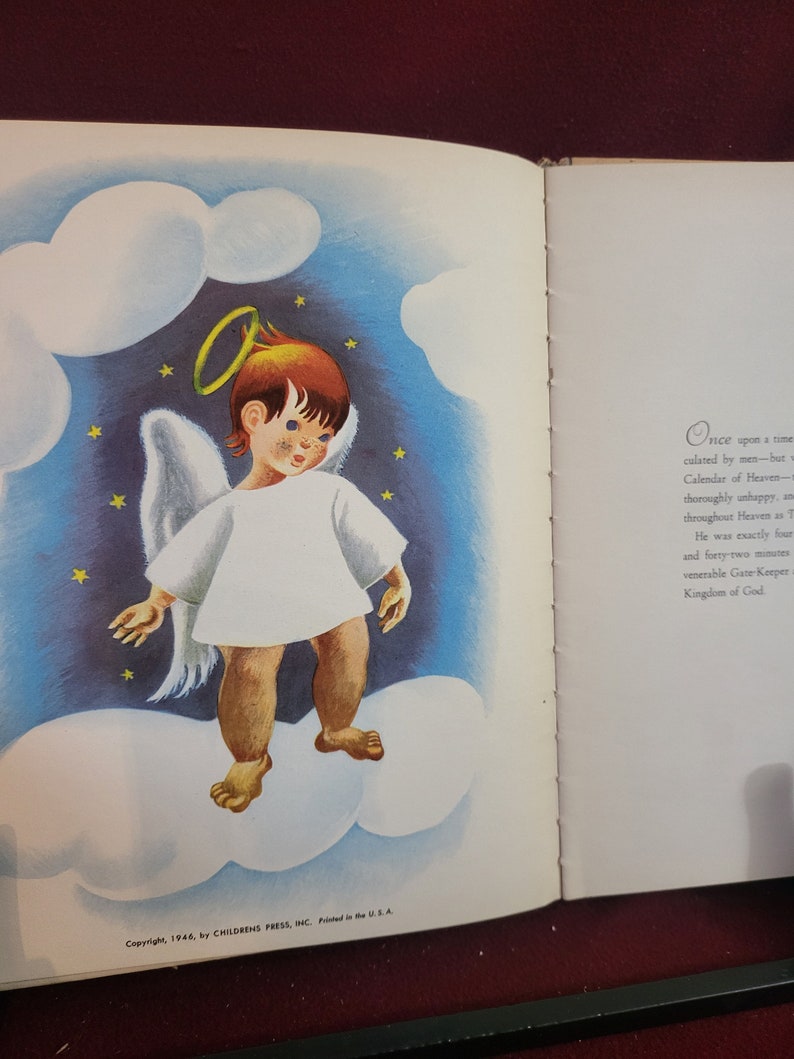 The Littlest Angel, A Silver Star Book 1946 First Edition - Etsy