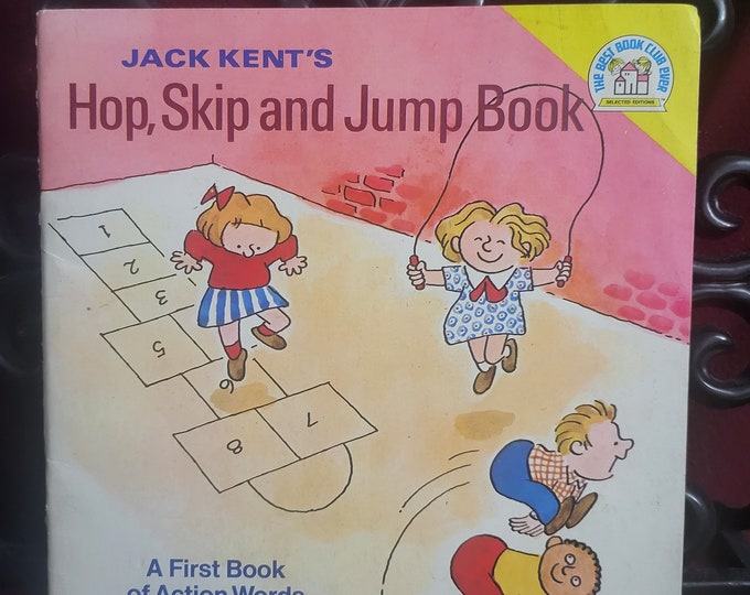 Jack Kent's Hop, Skip and Jump Book, an Action Word Book 1974 First ...