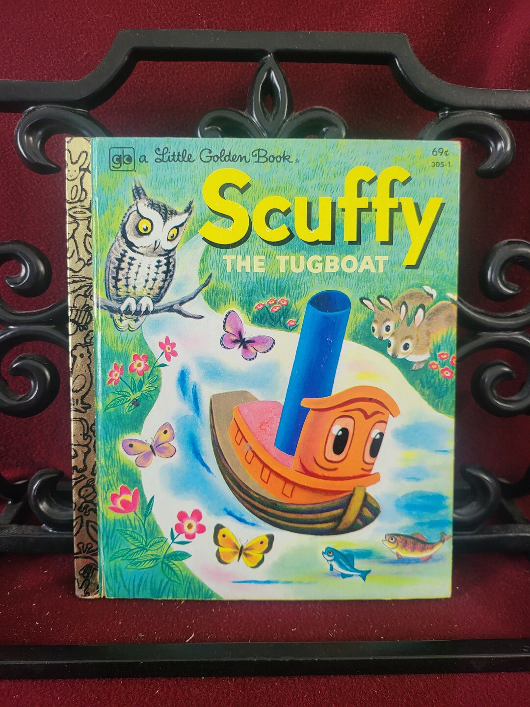 Scuffy the Tugboat and His Adventures Down the River, a Little Golden ...