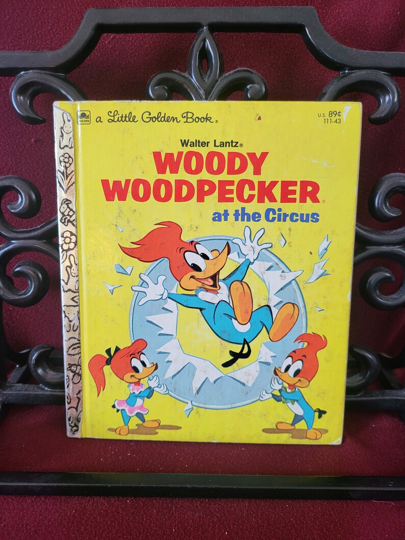 Woody Woodpecker at the Circus, a Little Golden Book 1976 First Edition ...