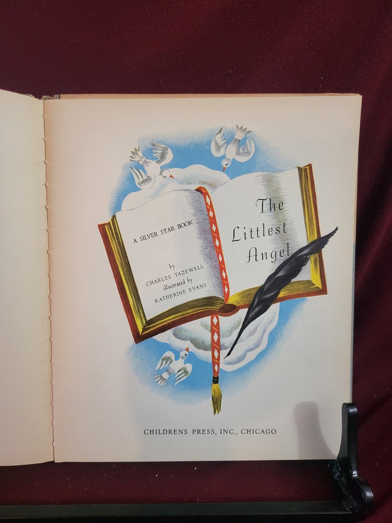 The Littlest Angel, A Silver Star Book 1946 First Edition - Etsy