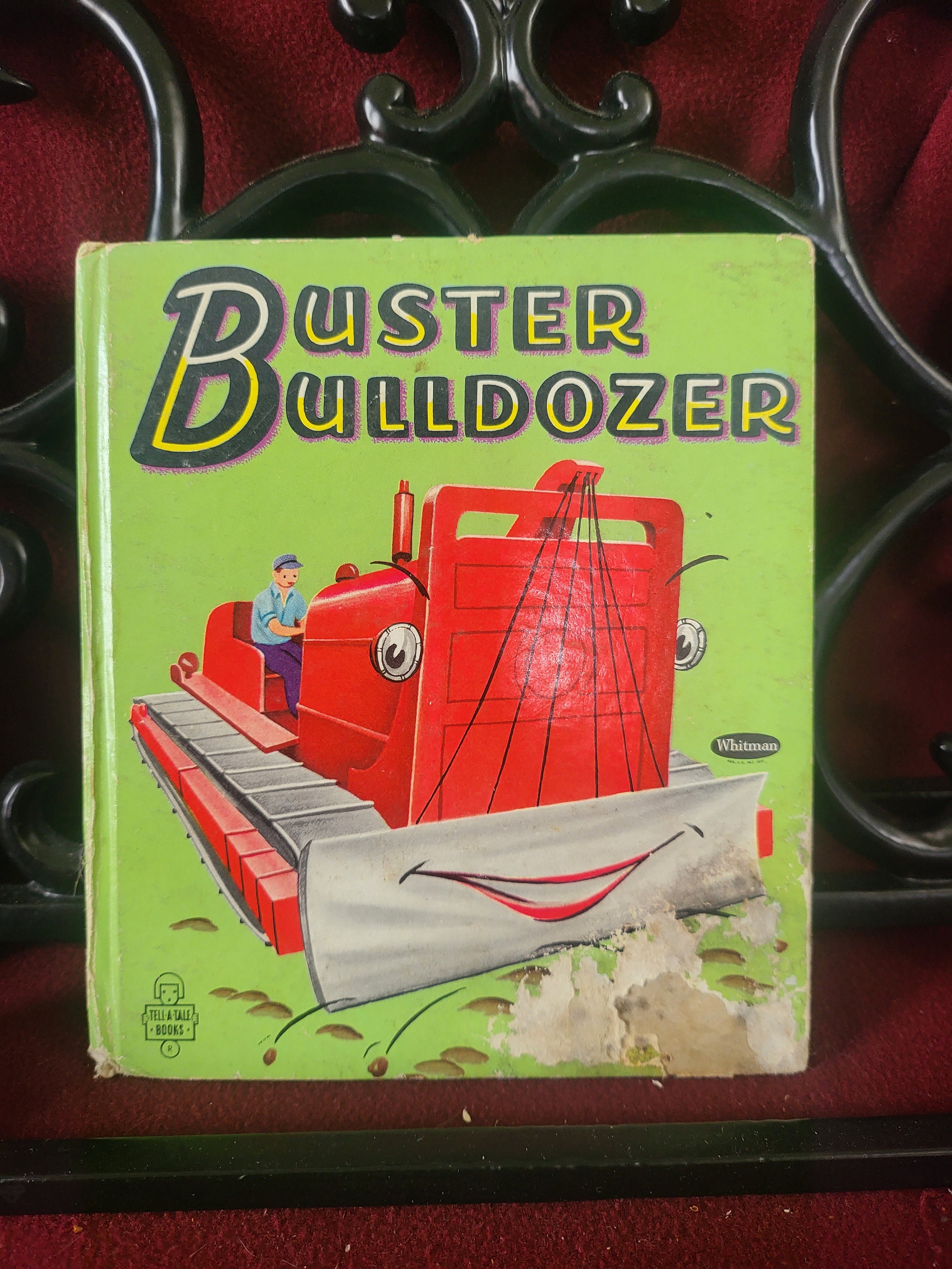 Buster Bulldozer, A Whitman Tell-a-tale Book 1952 First Edition - Etsy