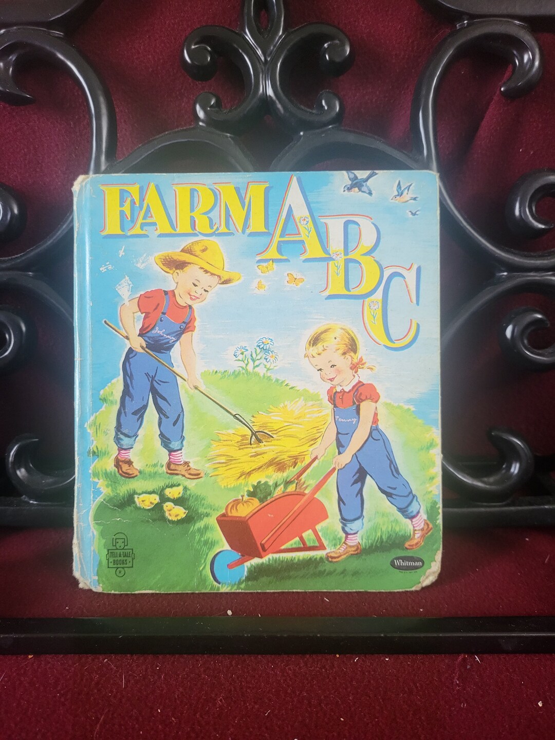 Farm ABC, A Whitman Tell-a-tale Book 1954 First Edition - Etsy