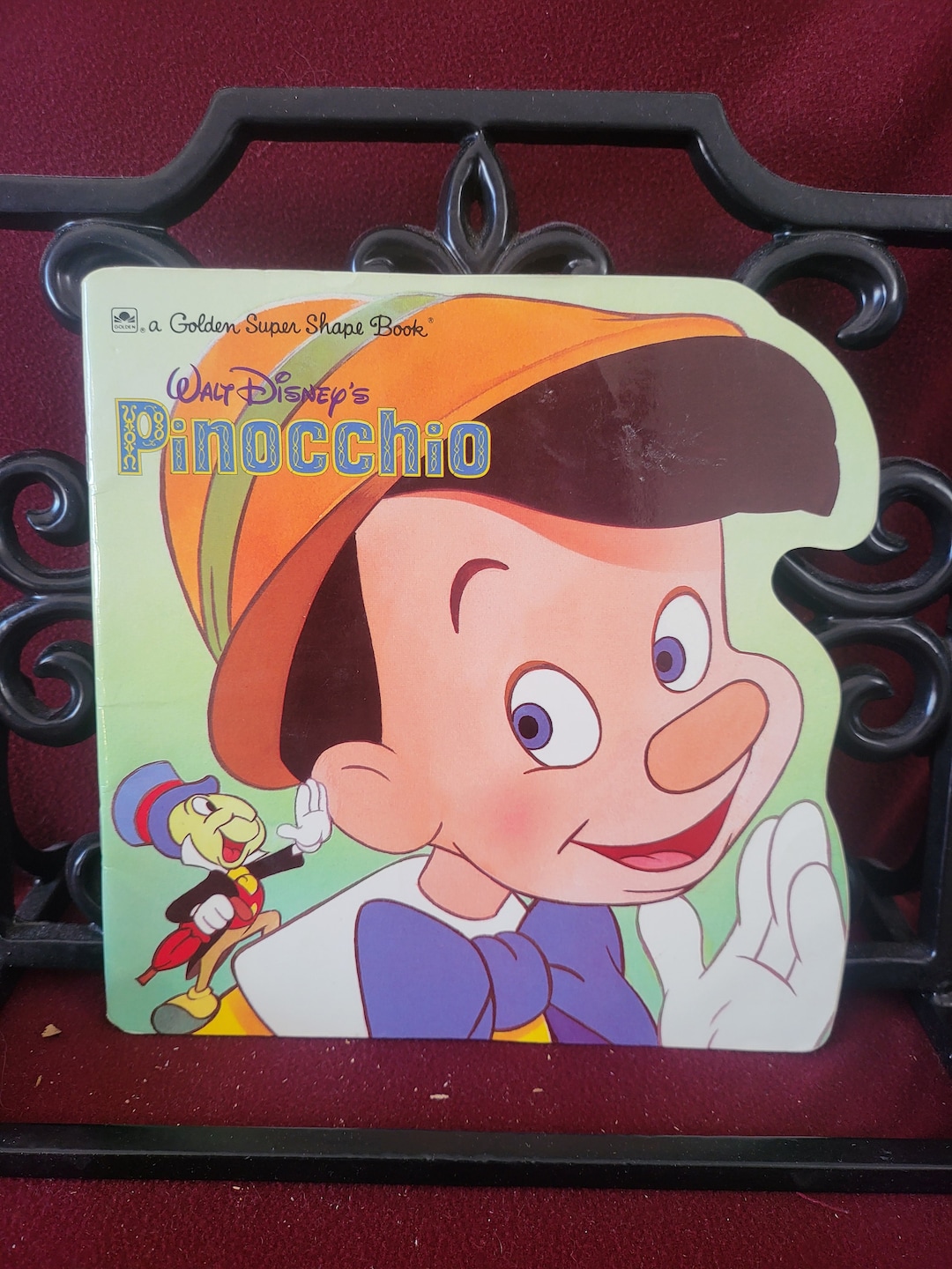 Walt Disney's Pinocchio, A Golden Super Shape Book 1992 Edition - Etsy
