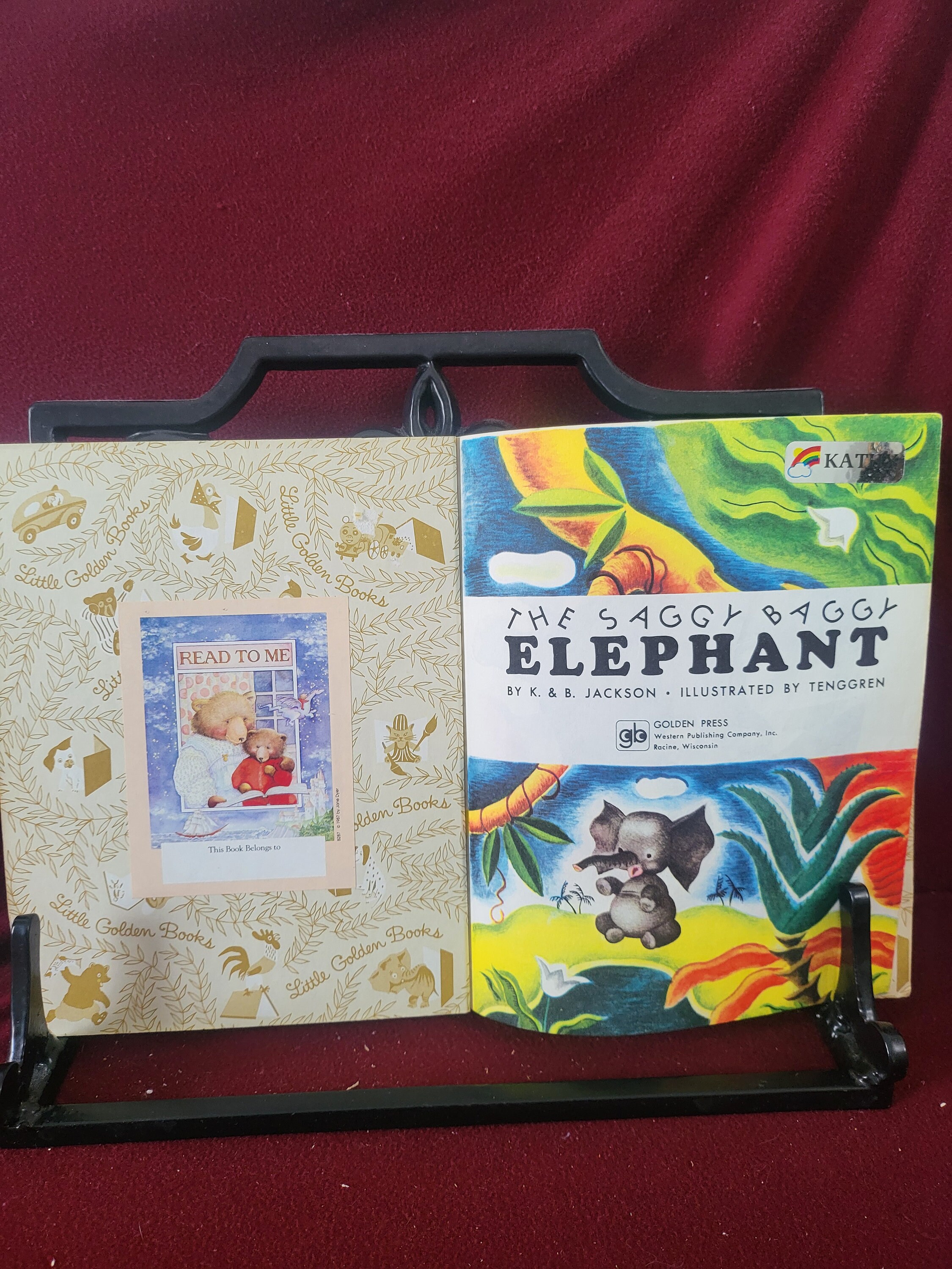 The Saggy Baggy Elephant, a Little Golden Book 1979 Edition - Etsy