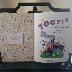 Tootle, a Little Golden Book RARE 1945 FIRST EDITION Hardcover - Etsy
