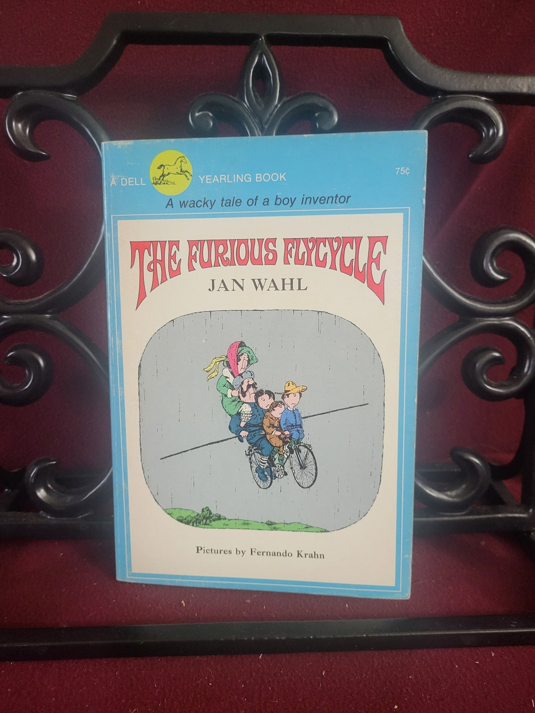 The Furious Flycycle a Wacky Tale of a Boy Inventor 1974 - Etsy