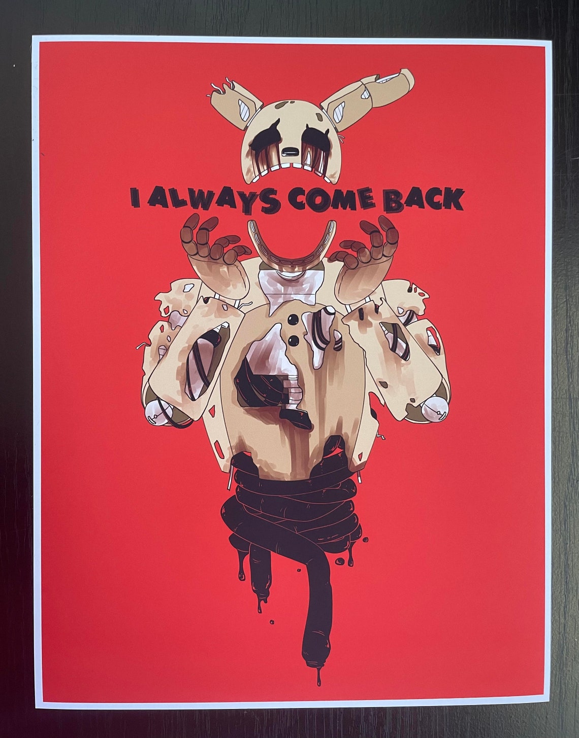 Springtrap Print - Etsy