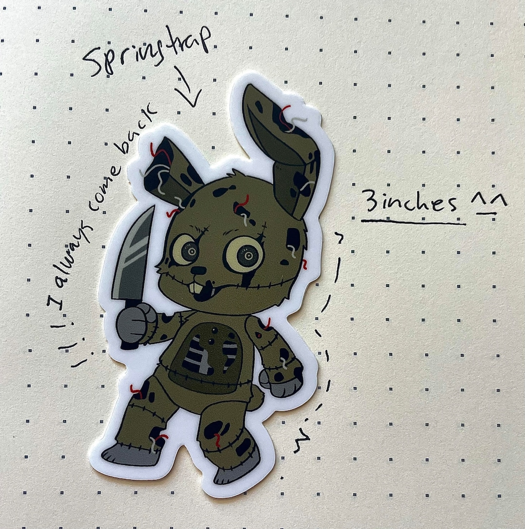 Springtrap Sticker - Etsy