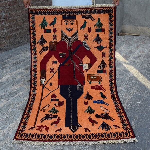 Pictorial Rug - Etsy